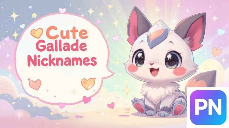 Best 200+ Gallade Nicknames With Meanings 2026