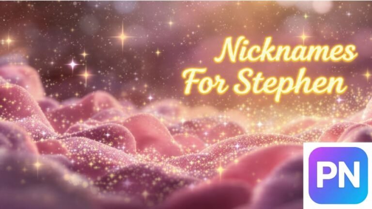 Best 200+ Fun & Unique Nicknames for Steven 💖😂 2026